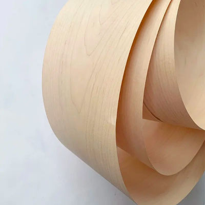 Wood Poplar Veneer Sheets Natural Rotary Cut For Commercial Plywood