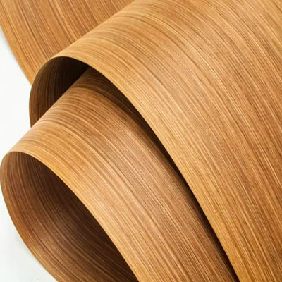 Wood Poplar Veneer Sheets Natural Rotary Cut For Commercial Plywood