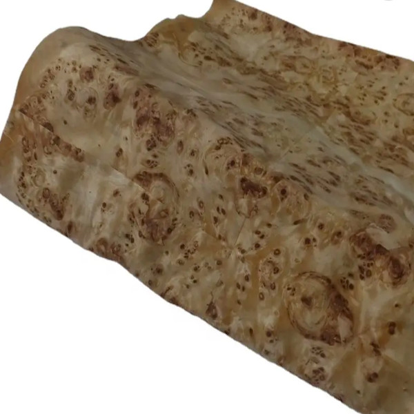 Smooth Paper Back Veneer , Kraft Poplar Burl Veneer Wood Sheets For ...
