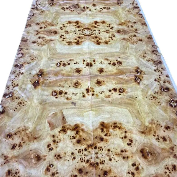 Smooth Paper Back Veneer , Kraft Poplar Burl Veneer Wood Sheets For ...