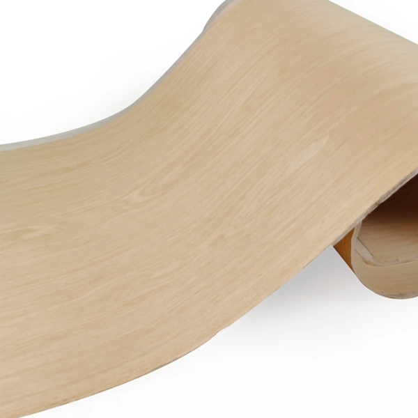 0.45mm Table Top Veneer , UV Coating Engineered Recon Wood Veneer