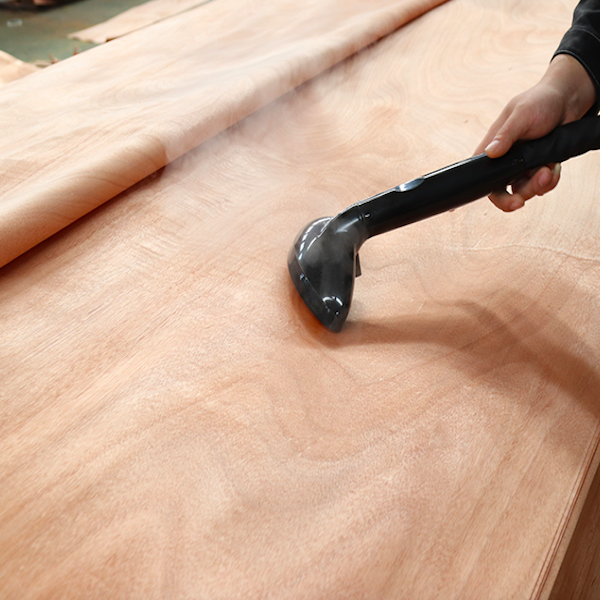 Composite Rotary Cut Wood Veneer , Customize Poplar Core Wood Face Veneer